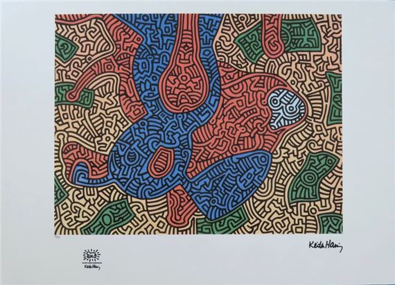 Keith Haring | Color lithograph | MutualArt