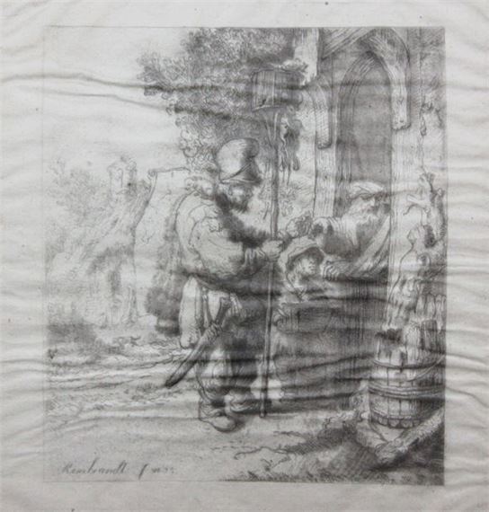 Rembrandt van Rijn | Etching (1635) | MutualArt
