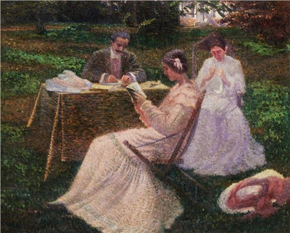 A. Wallaert | The Garden Party (1905) | MutualArt