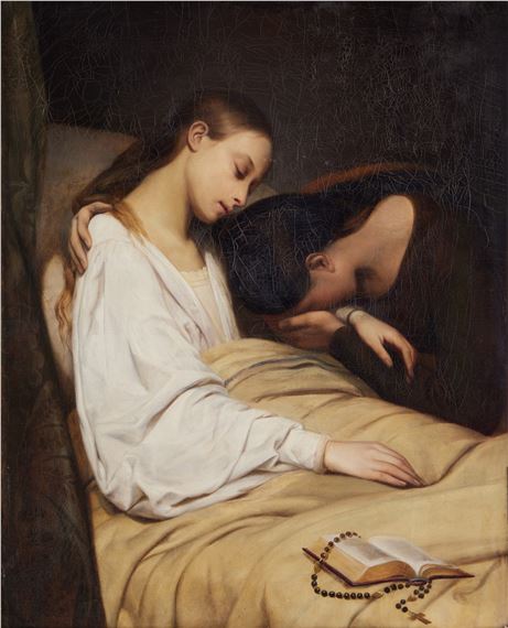 Ary Scheffer | At Prayer | MutualArt