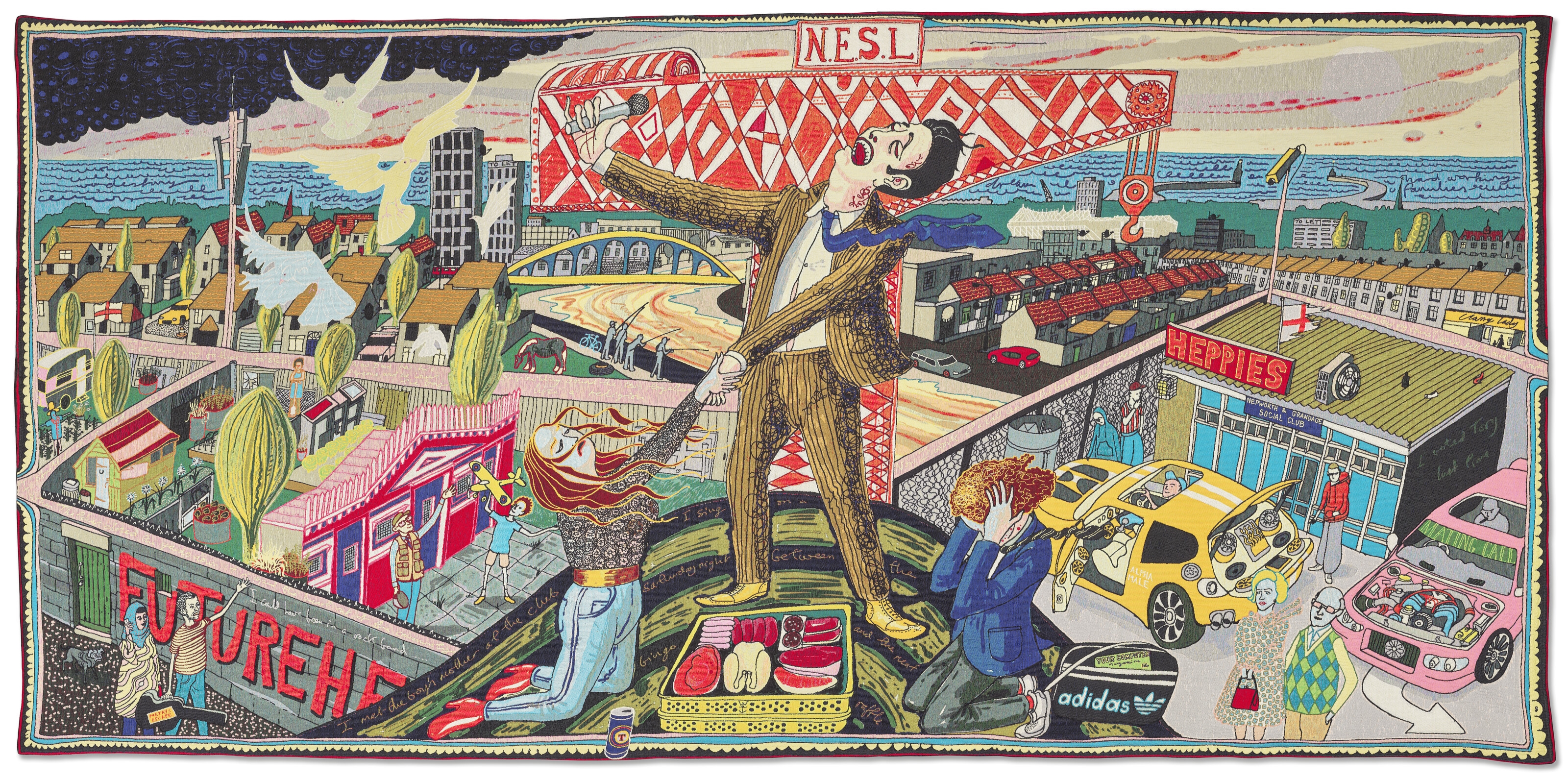 Grayson Perry | The Agony in the Car Park (from The Vanity of Small ...
