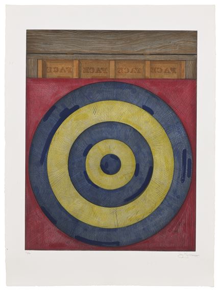 Jasper Johns | Target with Four Faces (1979) | MutualArt
