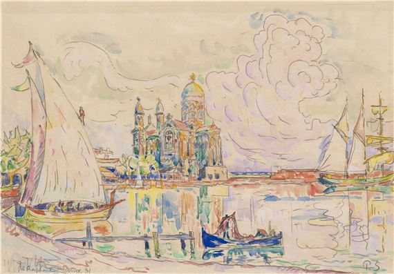 Paul Signac | Saint-Raphäel (31) | MutualArt