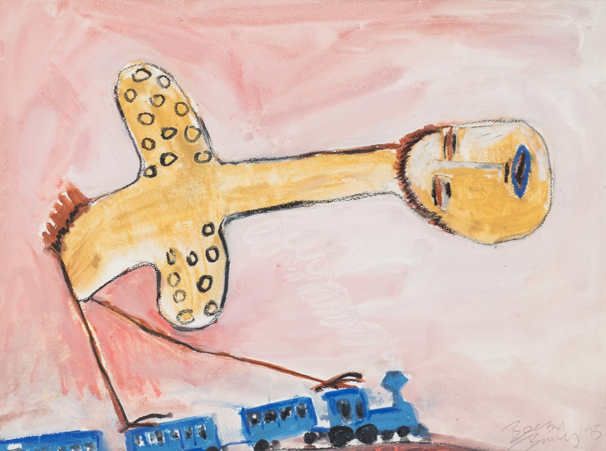 Beezy Bailey | African Train Bird (1995) | MutualArt