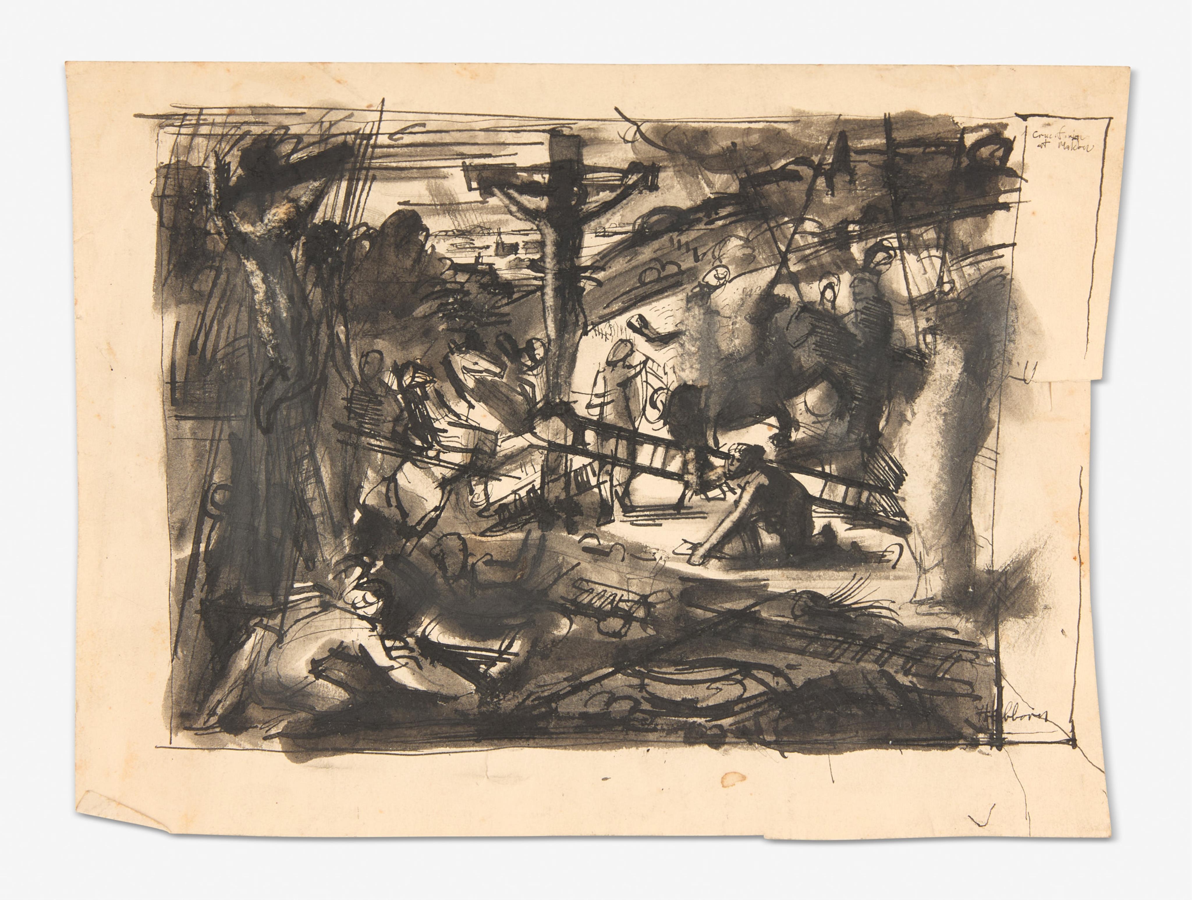 Eric Hebborn | Crucifixion | MutualArt