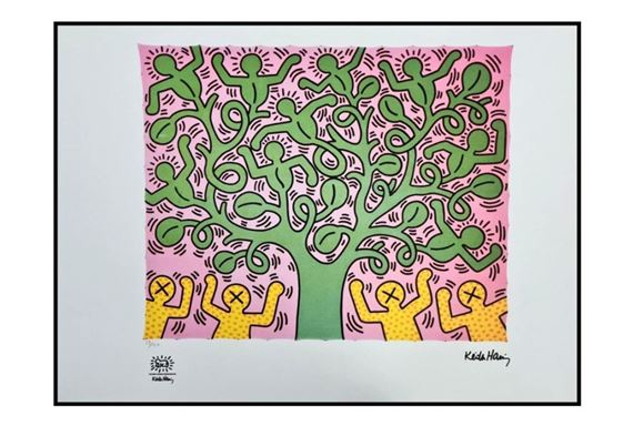 Keith Haring | Tree of life | MutualArt