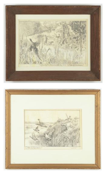 Tom Beecham | Two Drawings (1979) | MutualArt