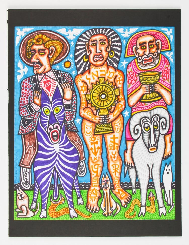 Rex Clawson | Three Figures | MutualArt