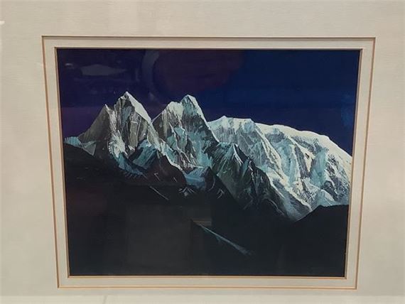 Rob Fairley | Sketch for Threnody (Annapurna III from Base Camp | MutualArt