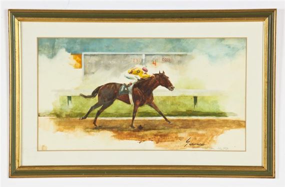 Ralph Scharff | Delaware Park - July 1982 (1982) | MutualArt