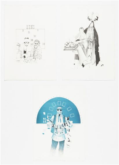 John Lawrence Doyle | 3 Lithographs (1976) | Artwork performance at ...