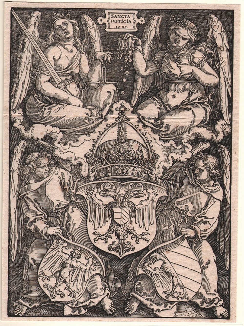 Albrecht Dürer | Sancta justitia (Circa 1521) | MutualArt
