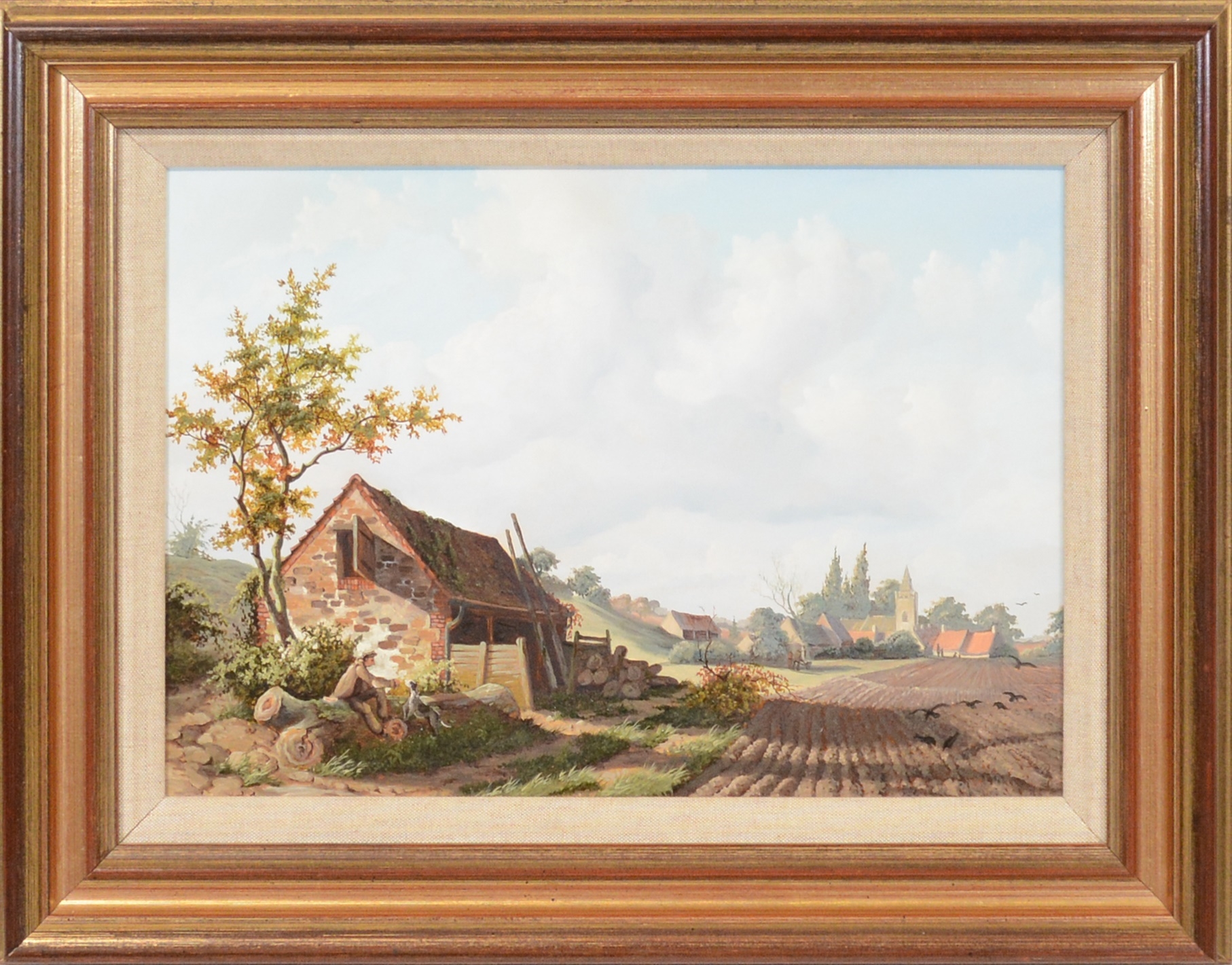 Daniel Putten | Autumn Morning at Milton Malsor | MutualArt