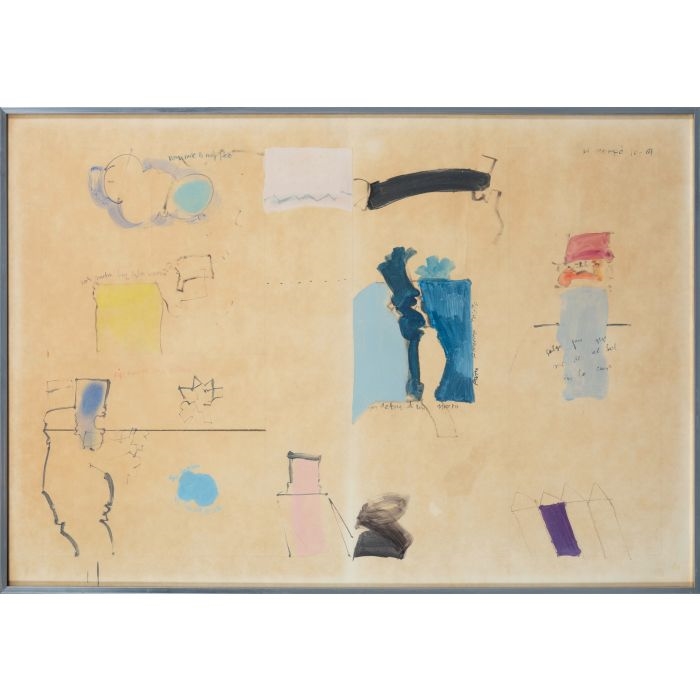 Manuel Hernández Mompó | Una nube es muy poco (1969) | MutualArt