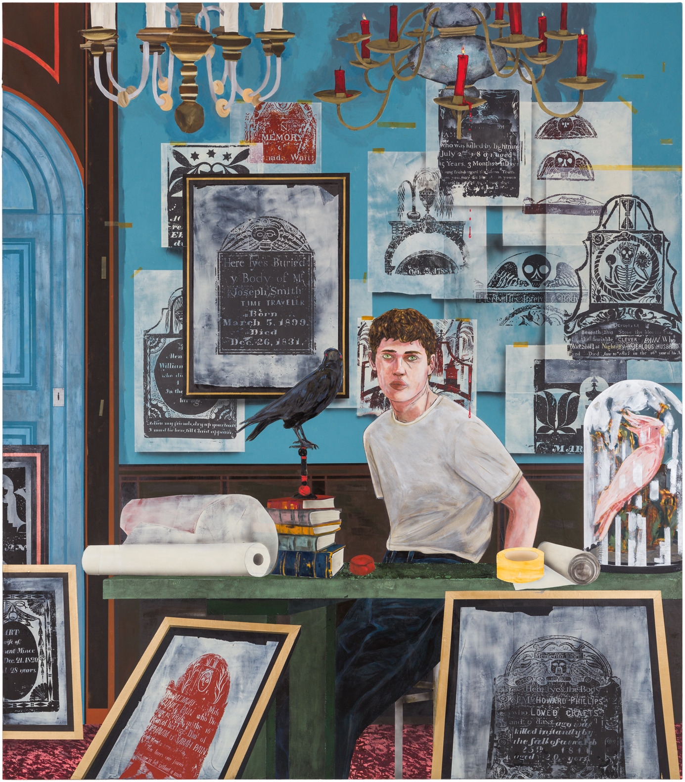 Hernan Bas | Conceptual Artist #6 (by combining different grave ...
