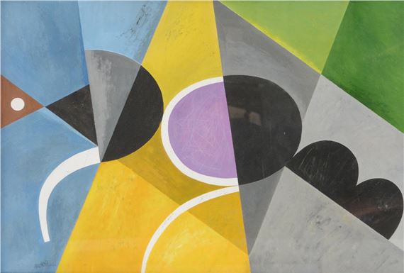 Paul Rudall | Untitled abstract | MutualArt