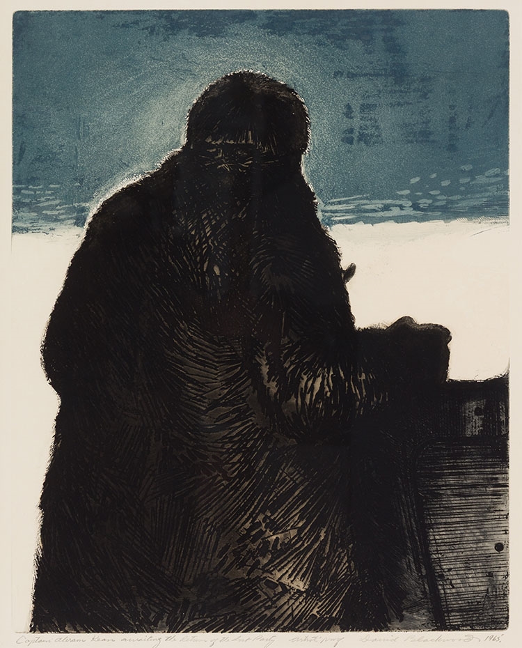 David Blackwood | Captain Abraham Kean Awaiting the Return of the Lost ...