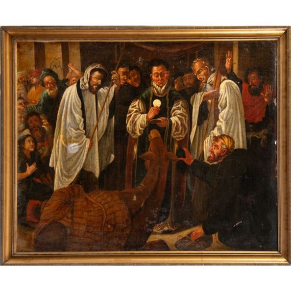 Spanish School, 19th Century | San Antonio de Padua y el Milagro de la ...