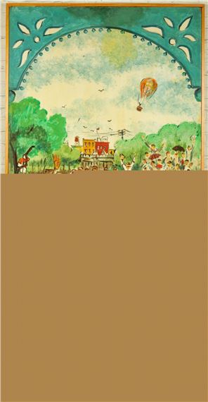 Leonard Pytlak | Baseball Mural (Early 20) | MutualArt