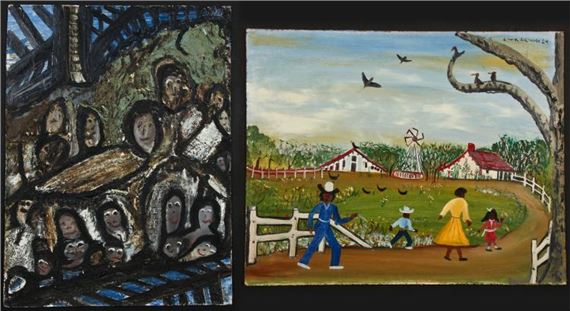 Emma Lee Moss | Two Works (1985) | MutualArt