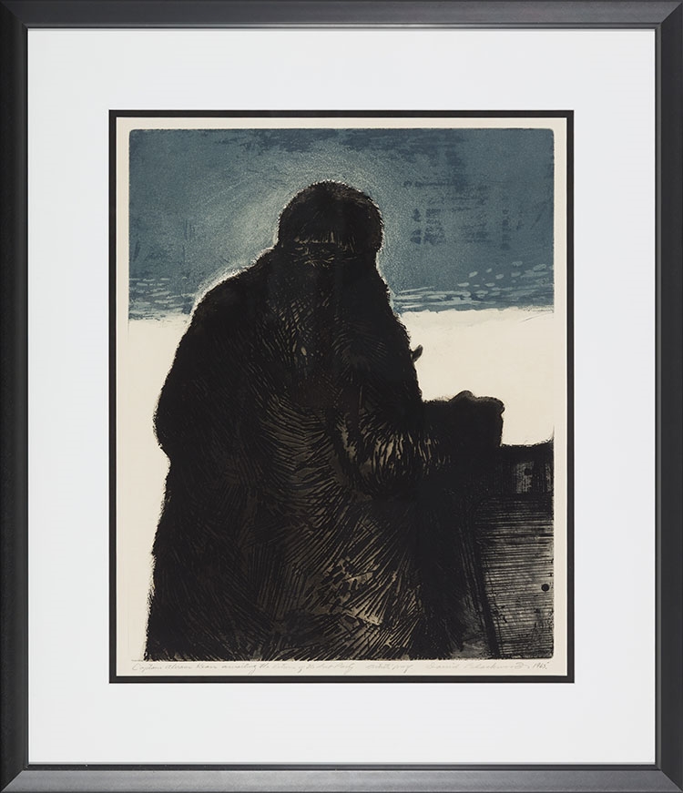 David Blackwood | Captain Abraham Kean Awaiting the Return of the Lost ...