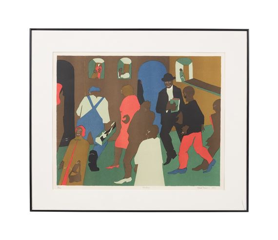 Jacob Lawrence | Windows (1977) | MutualArt