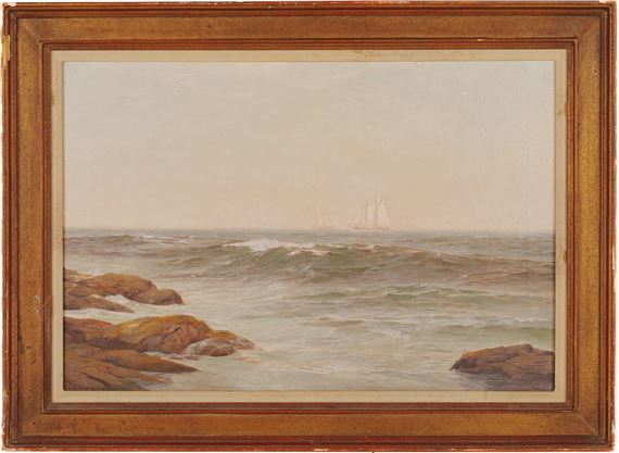 Warren W. Sheppard | Seascape with Sailboats | MutualArt