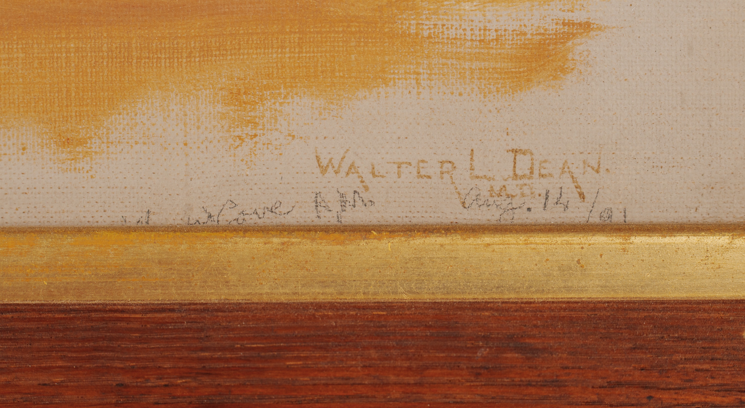 Walter Lofthouse Dean | Fishermen in Dory | MutualArt