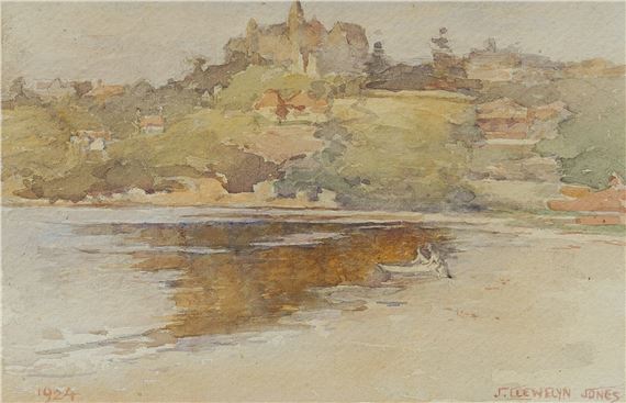 J. Llewellyn Jones | Rose Bay, Sydney Harbour (1924) | MutualArt