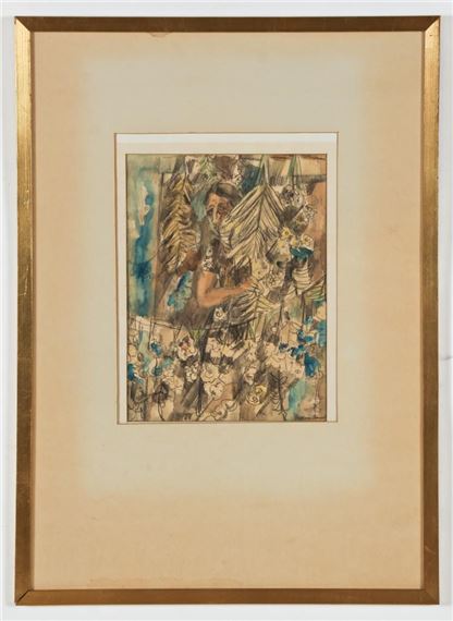 William Barnett | Mexican Sketch (1947) | MutualArt