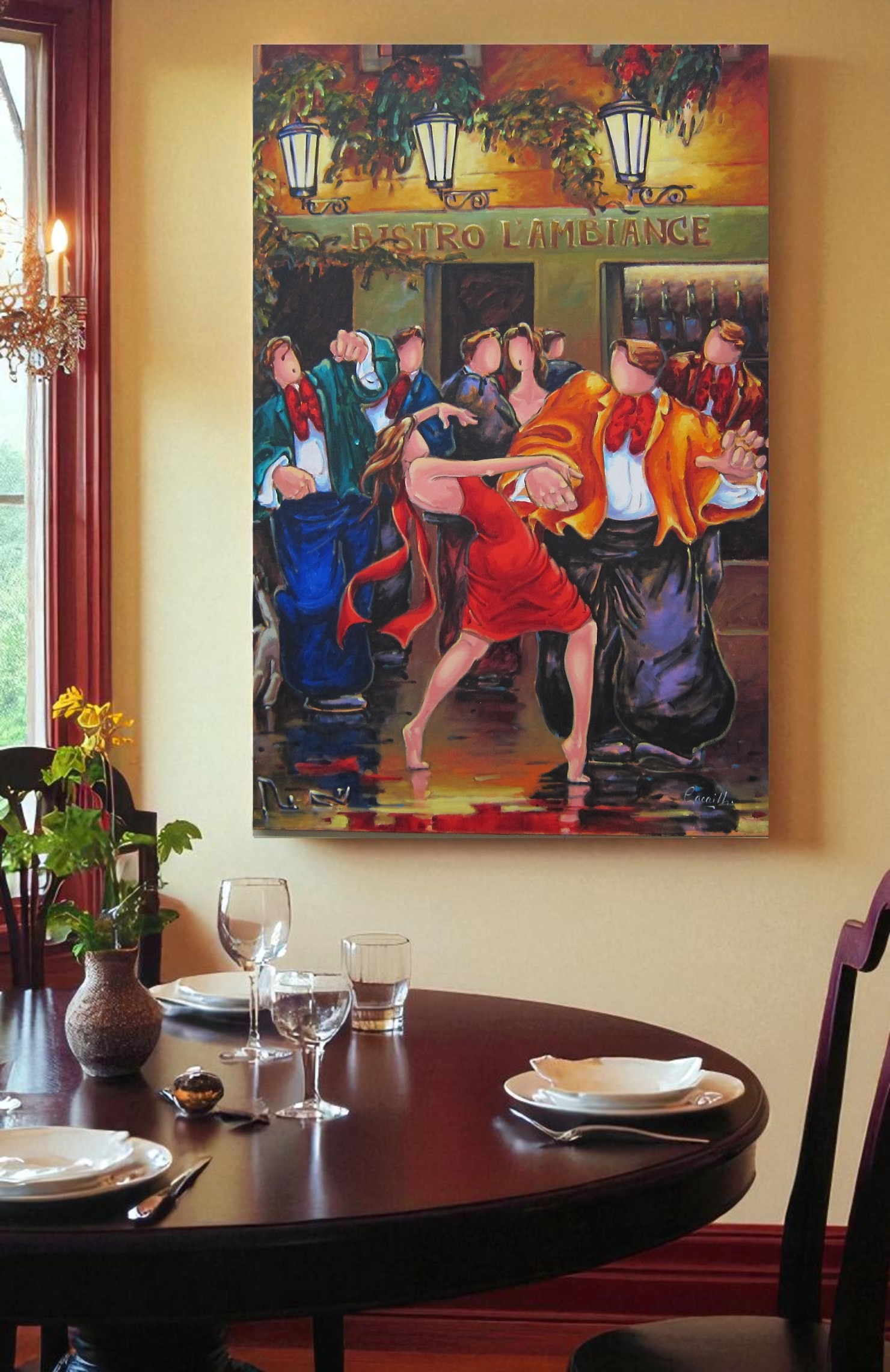 Lise Lacaille | Bistro l'ambiance | MutualArt