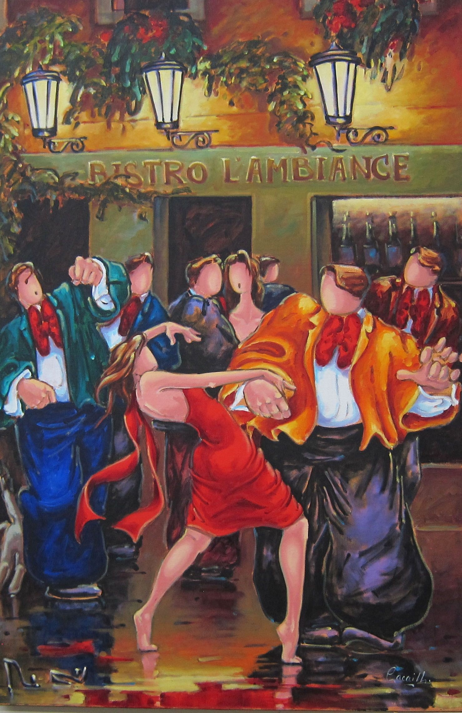 Lise Lacaille | Bistro l'ambiance | MutualArt