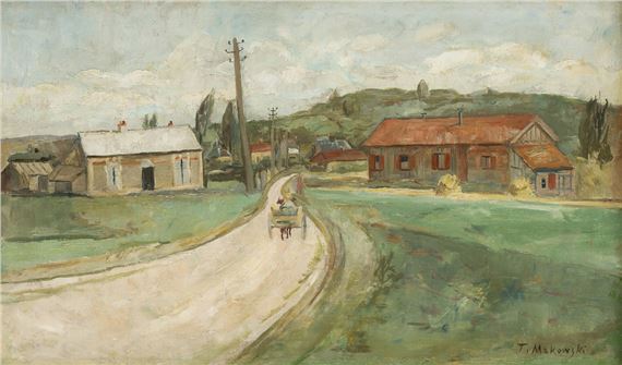 Tadeusz Makowski | Road | MutualArt