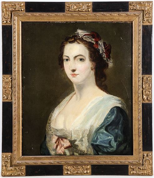 George Romney | Portrait of a Lady (Emma Hamilton | MutualArt
