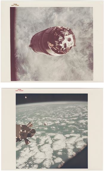 NASA | First docking with the lunar module and extraction from the S ...