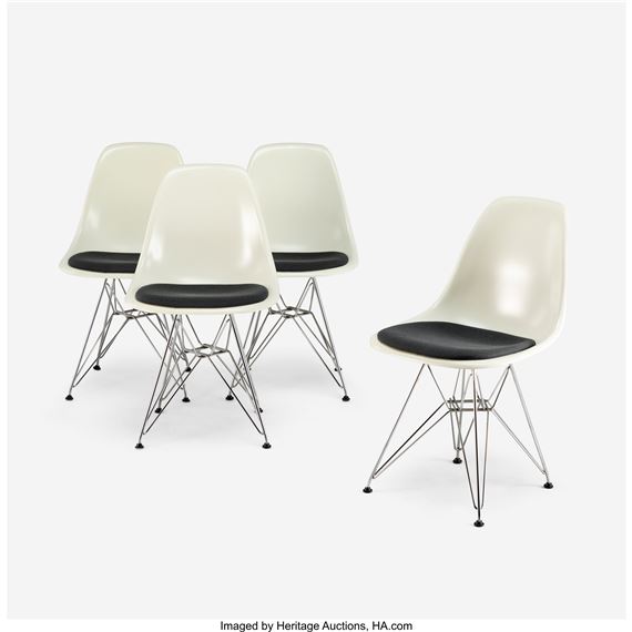Charles & Ray Eames | Four DSR Chairs | MutualArt