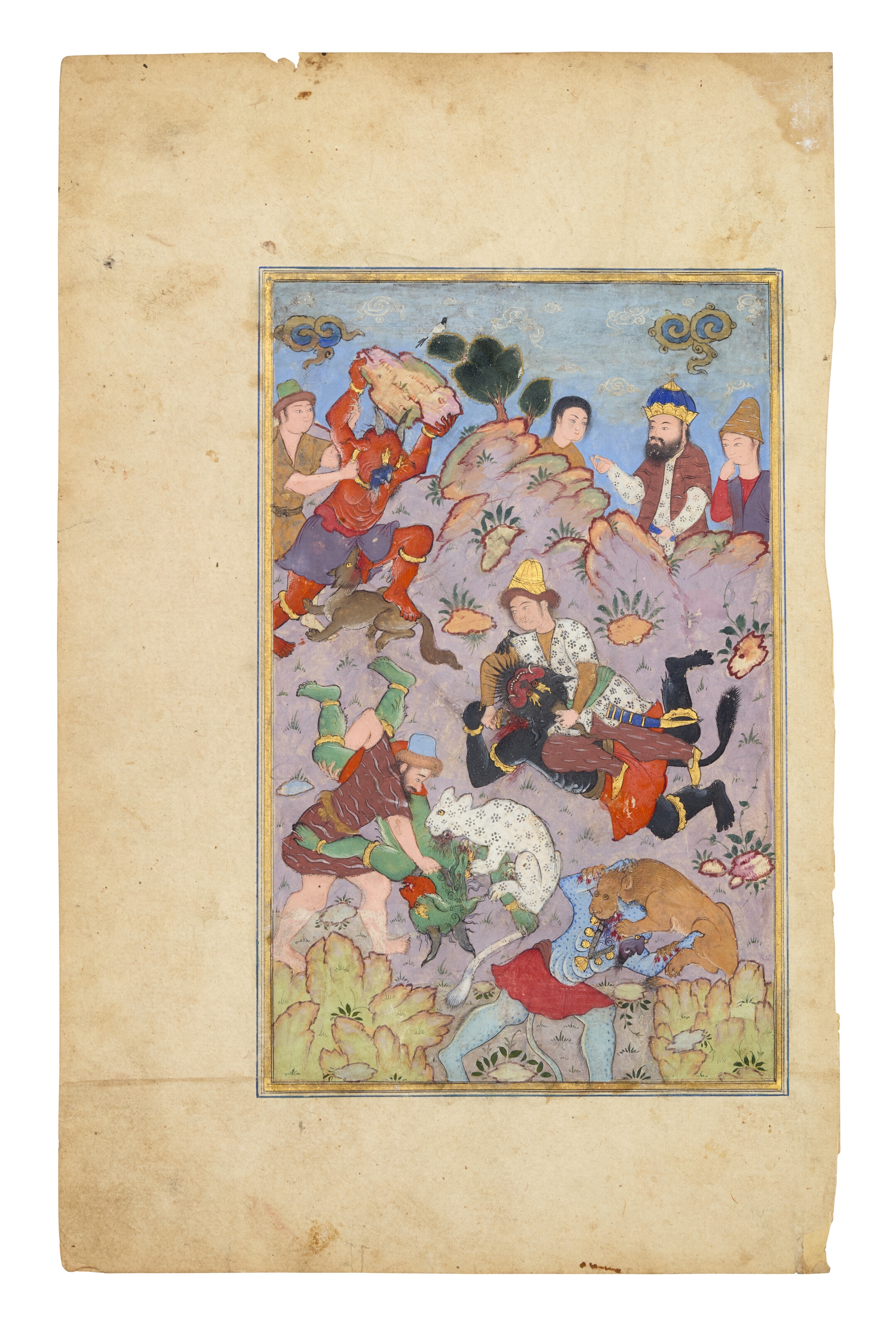 Safavid School, 16th Century | SAFAVID SHIRAZ, IRAN (1560 - 1580 ...