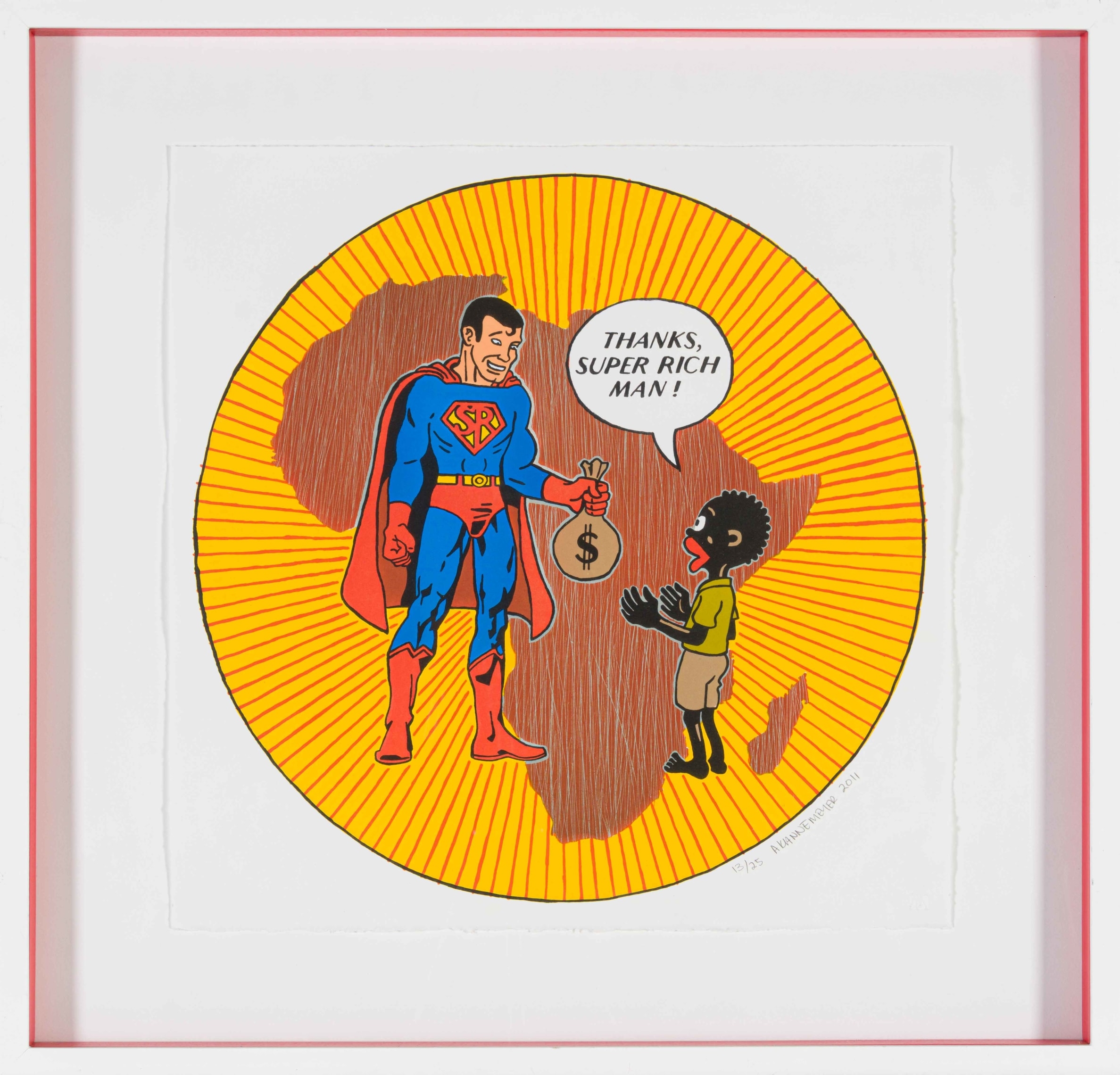Anton Kannemeyer | Super Rich Man (2011) | MutualArt