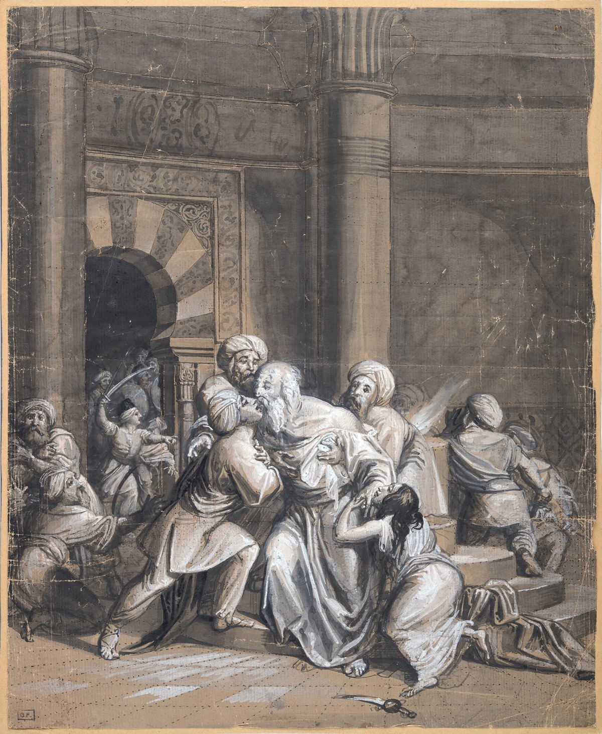French School, 19th Century | Death of Sardanapalus | MutualArt