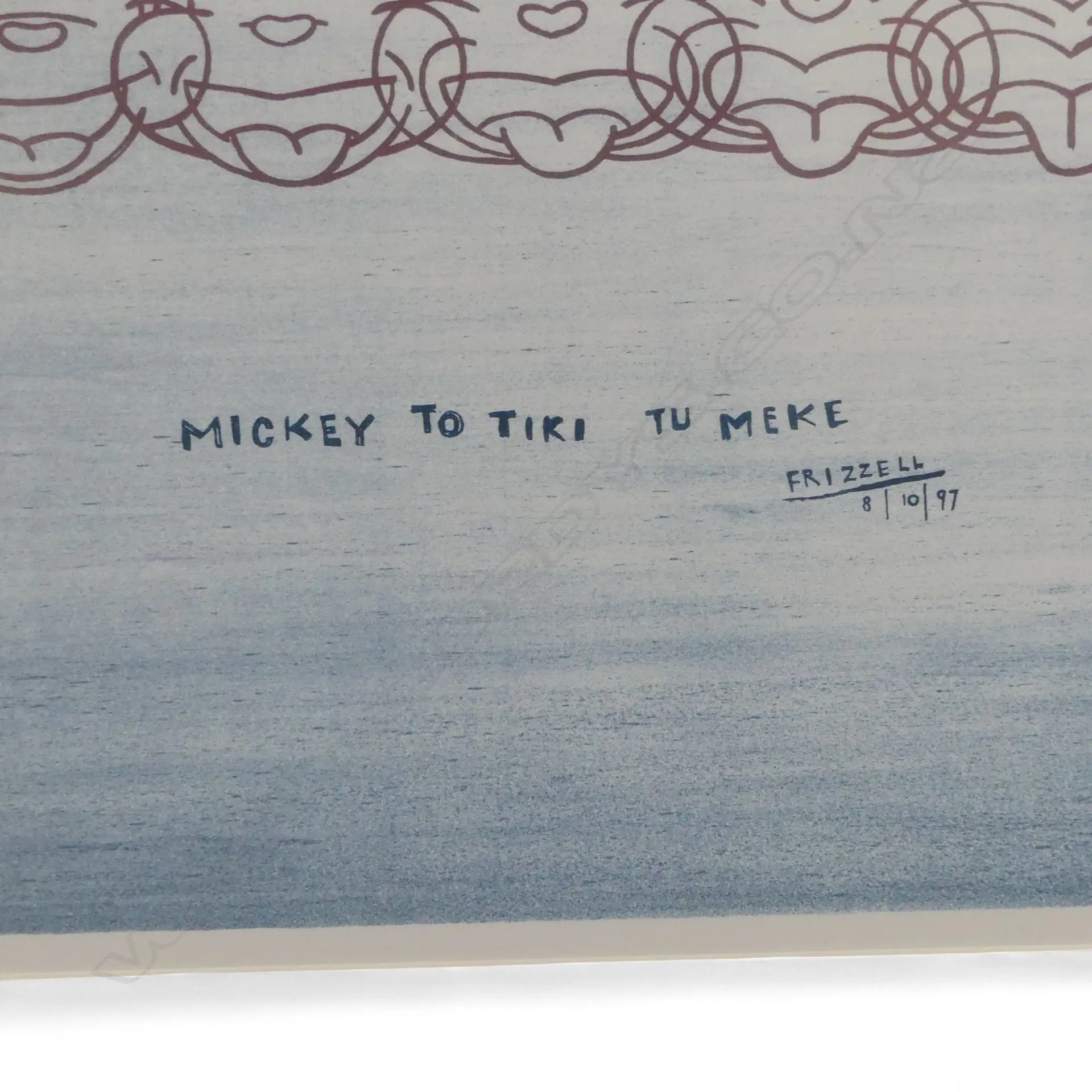 Dick Frizzell | MICKEY TO TIKI | MutualArt