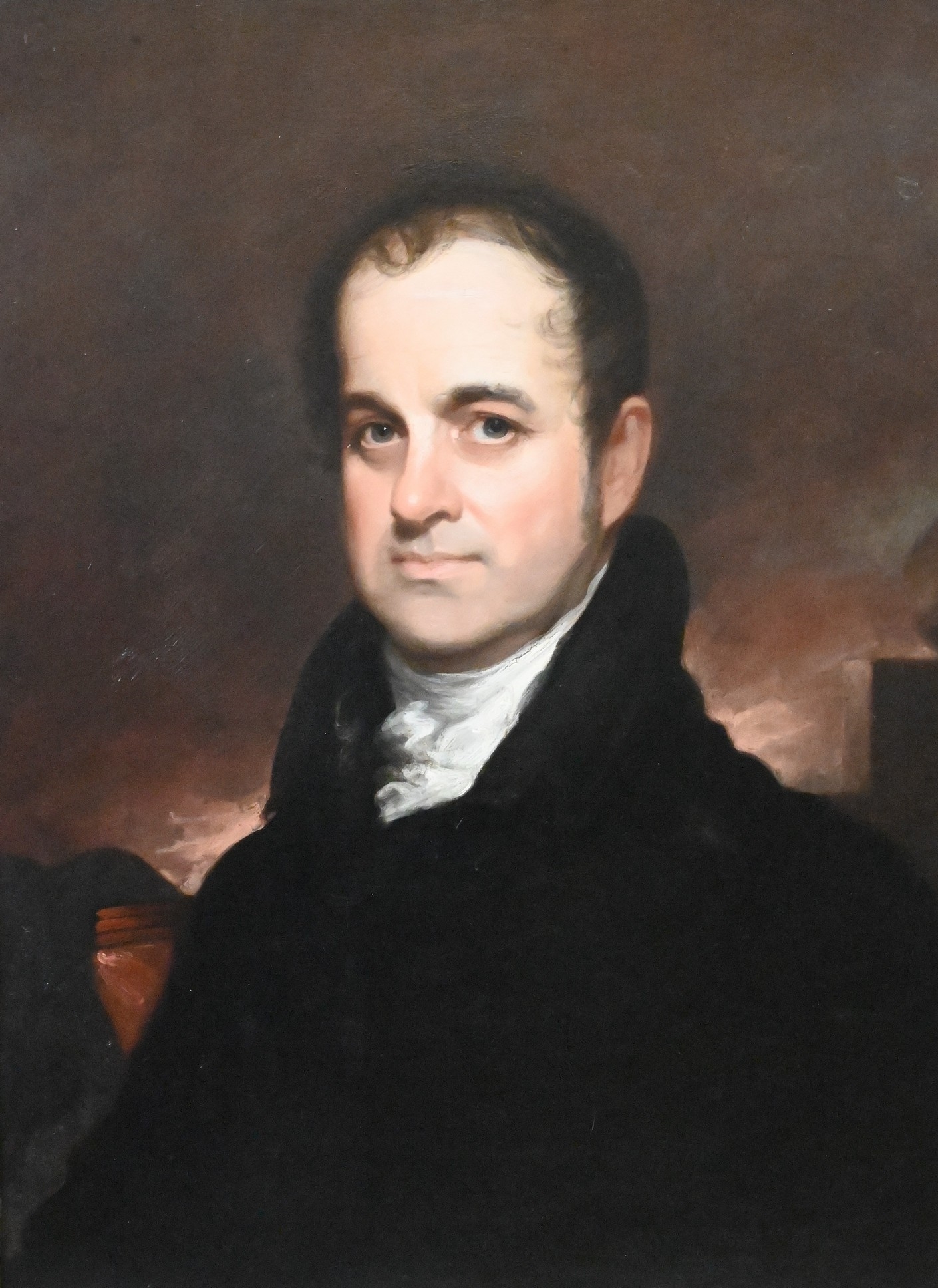 John Wesley Jarvis | Portrait of Judge Josiah Ogden Hoffman | Compare ...