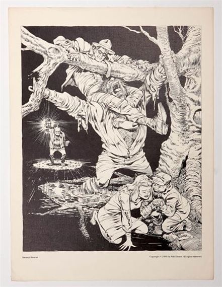 Will Eisner | Swamp Rescue | MutualArt