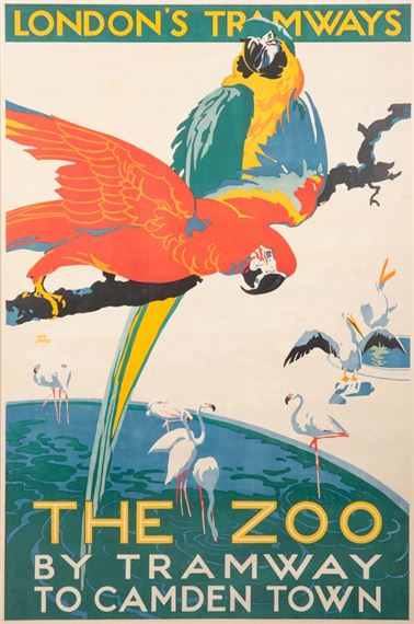 Van Jones | The Zoo by Tramway to Camden Town (Circa 1920s) | MutualArt