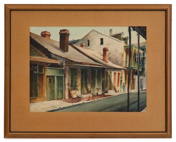 Rolland Golden | French Quarter Street (1963) | MutualArt
