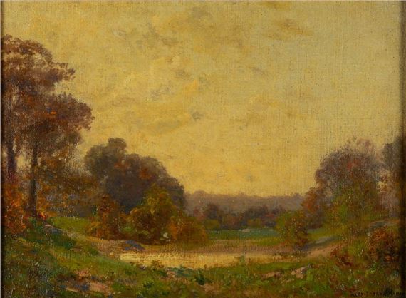 Alexis Fournier | Late summer landscape (1910) | MutualArt