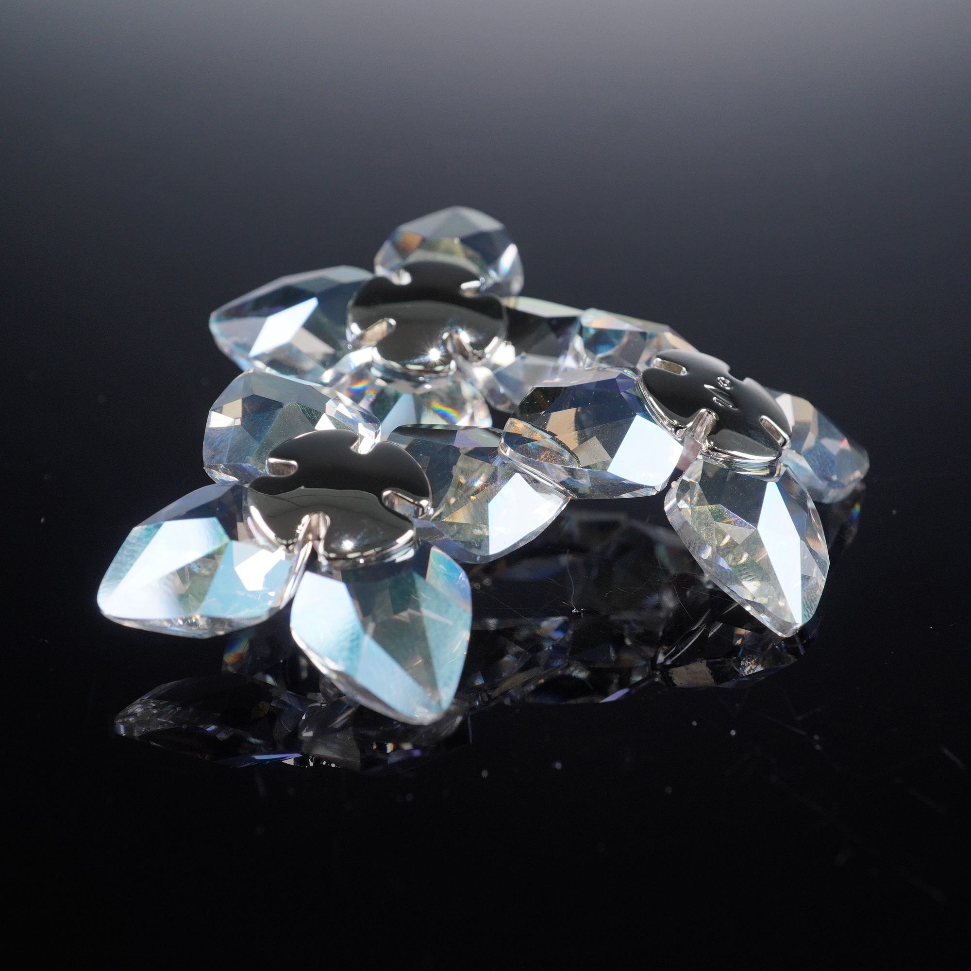 Elke Huber | Swarovski Crystal Paradise Flowers Figurine, Dribella ...