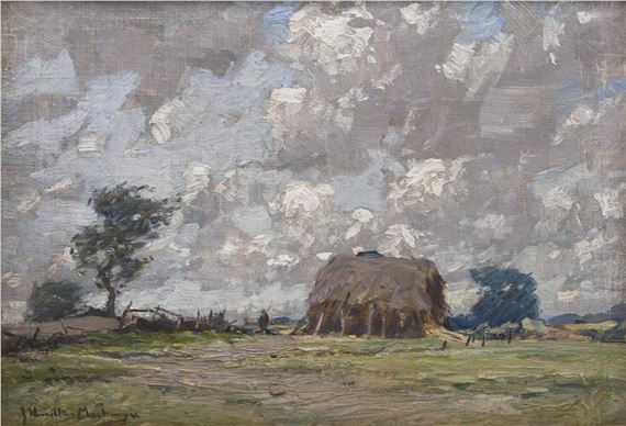 James Hamilton Mackenzie | The Old Hay Rick | MutualArt