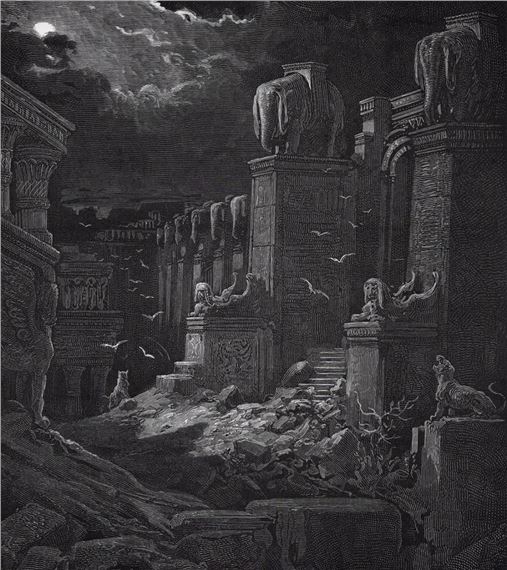 Gustave Doré | BABYLON IS FALLEN (1880) | MutualArt