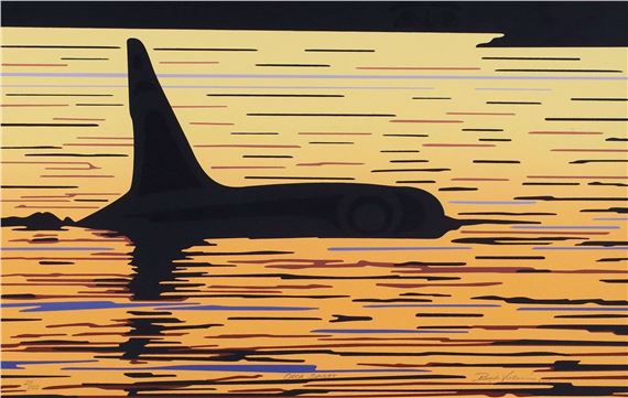 Roy Henry Vickers | Orca Sunset (2005) | MutualArt