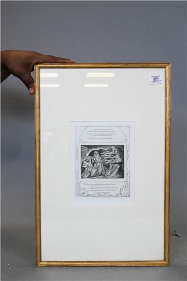 William Blake | The Just Upright Man is Laughed to Scorn (1825) | MutualArt